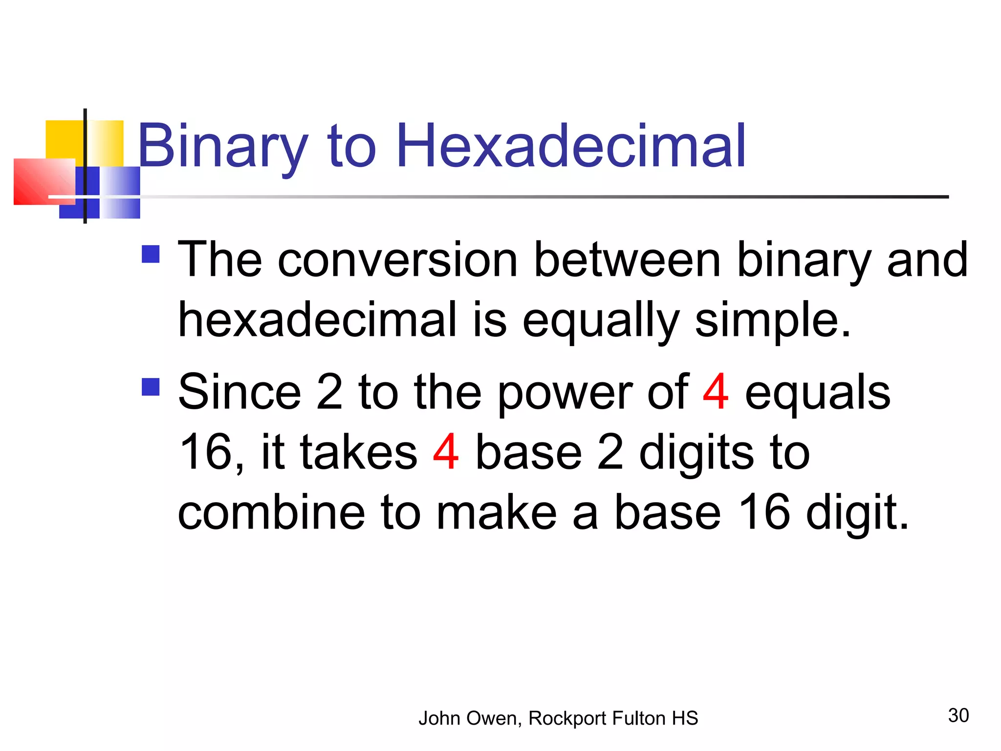 Number Base Part2 | PPT | Technology & Computing