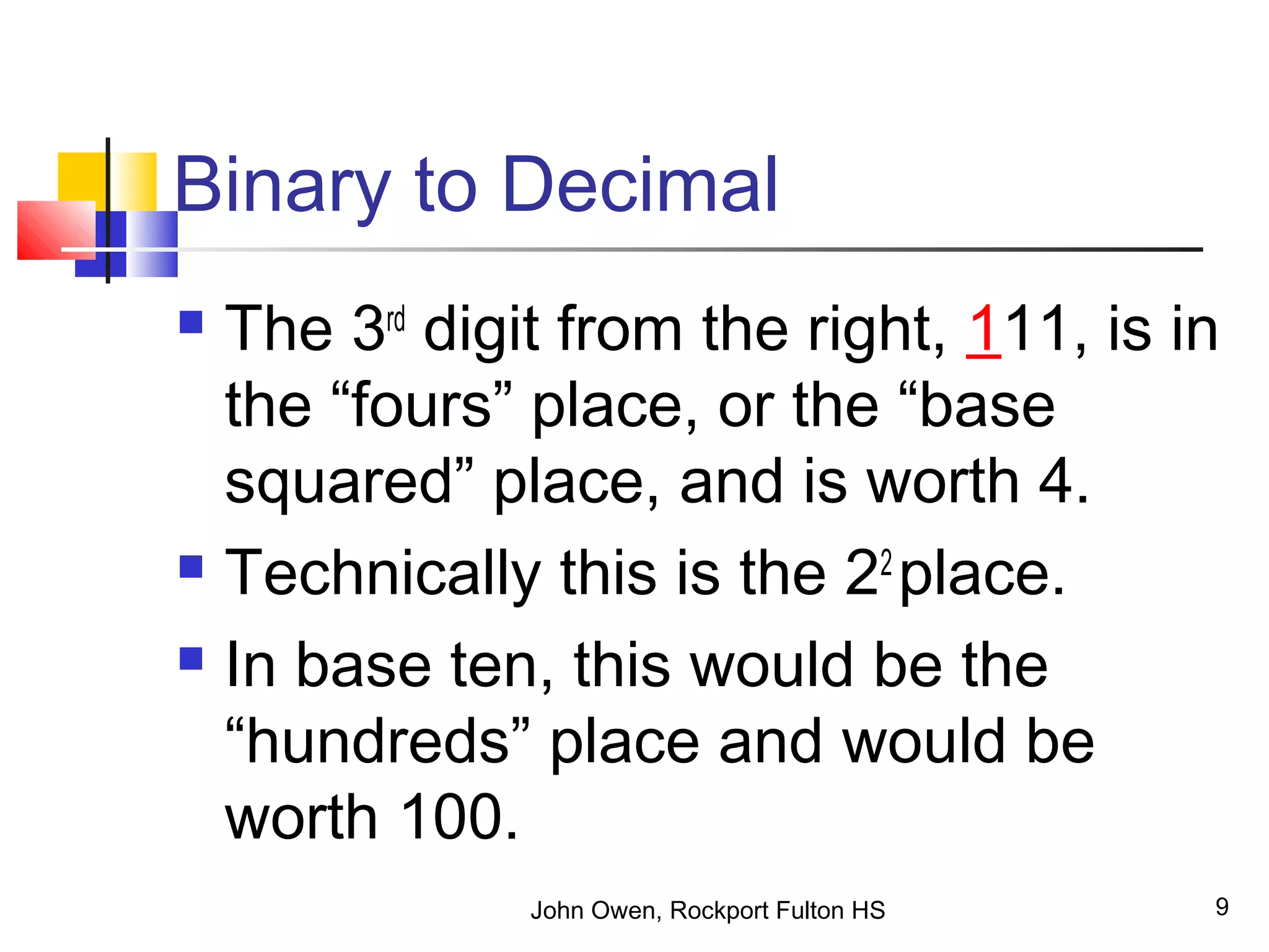 Number Base Part2 | PPT | Technology & Computing