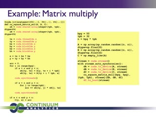 Numba: Array-oriented Python Compiler for NumPy | PDF | Programming Languages | Computing