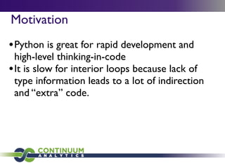 Numba: Array-oriented Python Compiler for NumPy | PDF | Programming Languages | Computing