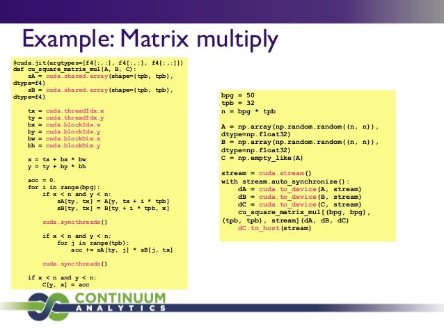 Numba: Array-oriented Python Compiler for NumPy