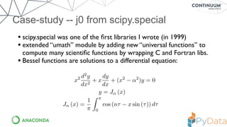 Numba: Flexible analytics written in Python with machine-code speeds and avoiding the GIL ...