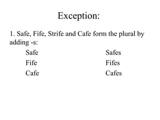 Number in English | PPT