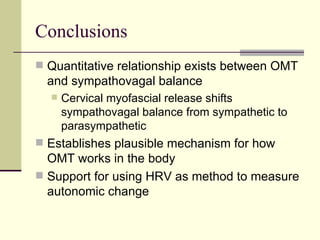 Number 3 Of 5 Osteopathic Manipulative Treatment And Its Relationship ...