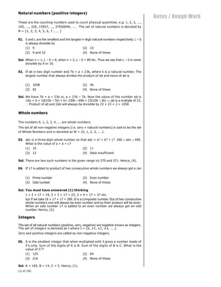 number-system-final bodhprep study material cat | PDF