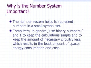 Number-Systems presentation of the mathematics | PPT