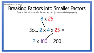 Number Talk Strategies + Posters | PPT