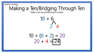 Number Talk Strategies + Posters | PPT