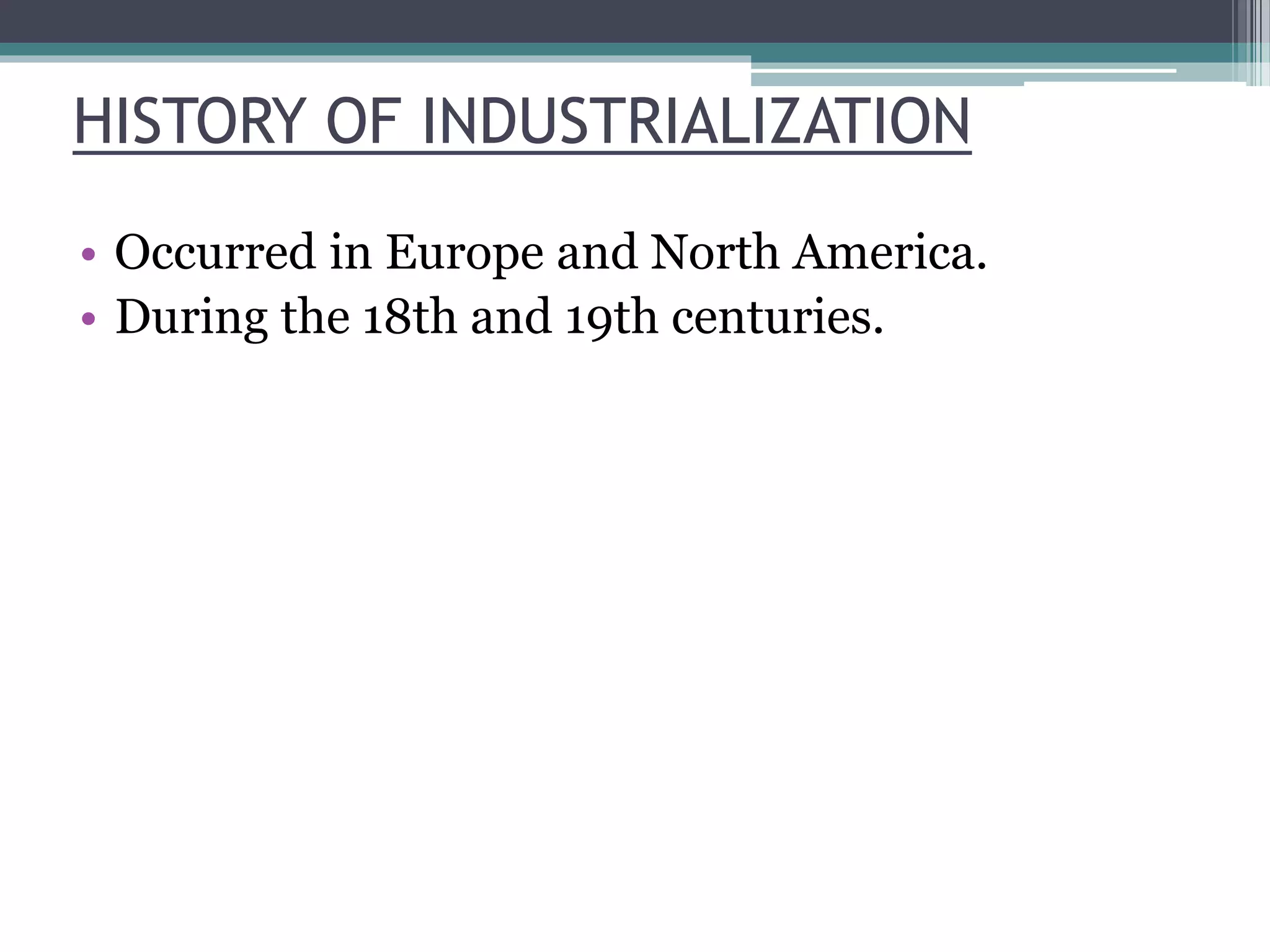 Concept, Meaning and Impact of Urbanization and Industrialization | PPTX