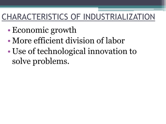Concept, Meaning and Impact of Urbanization and Industrialization | PPTX