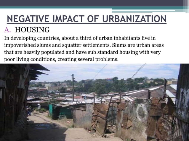 Concept, Meaning and Impact of Urbanization and Industrialization | PPTX