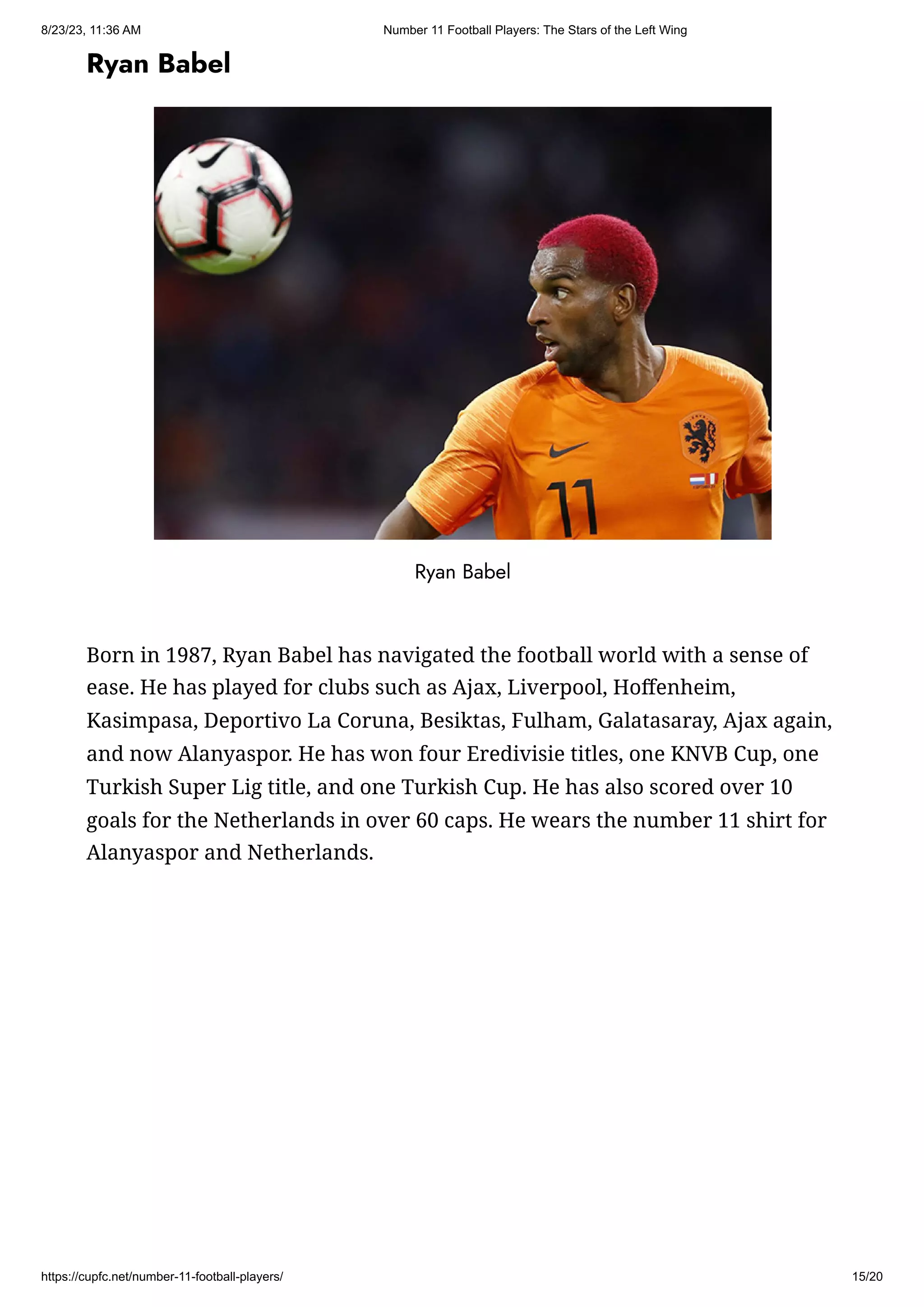 Number 11 Football Players_ The Stars of the Left Wing.pdf