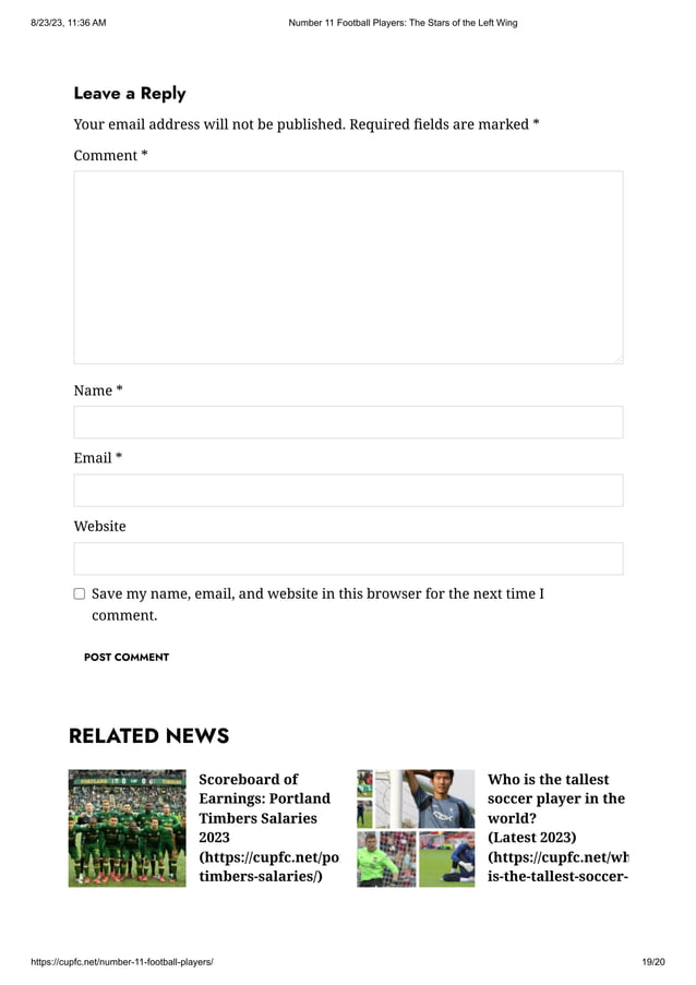 Number 11 Football Players_ The Stars of the Left Wing.pdf