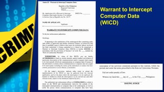 The Rule on Cyber crime Warrants presentation.pptx