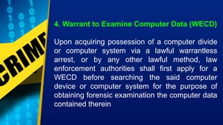 The Rule on Cyber crime Warrants presentation.pptx