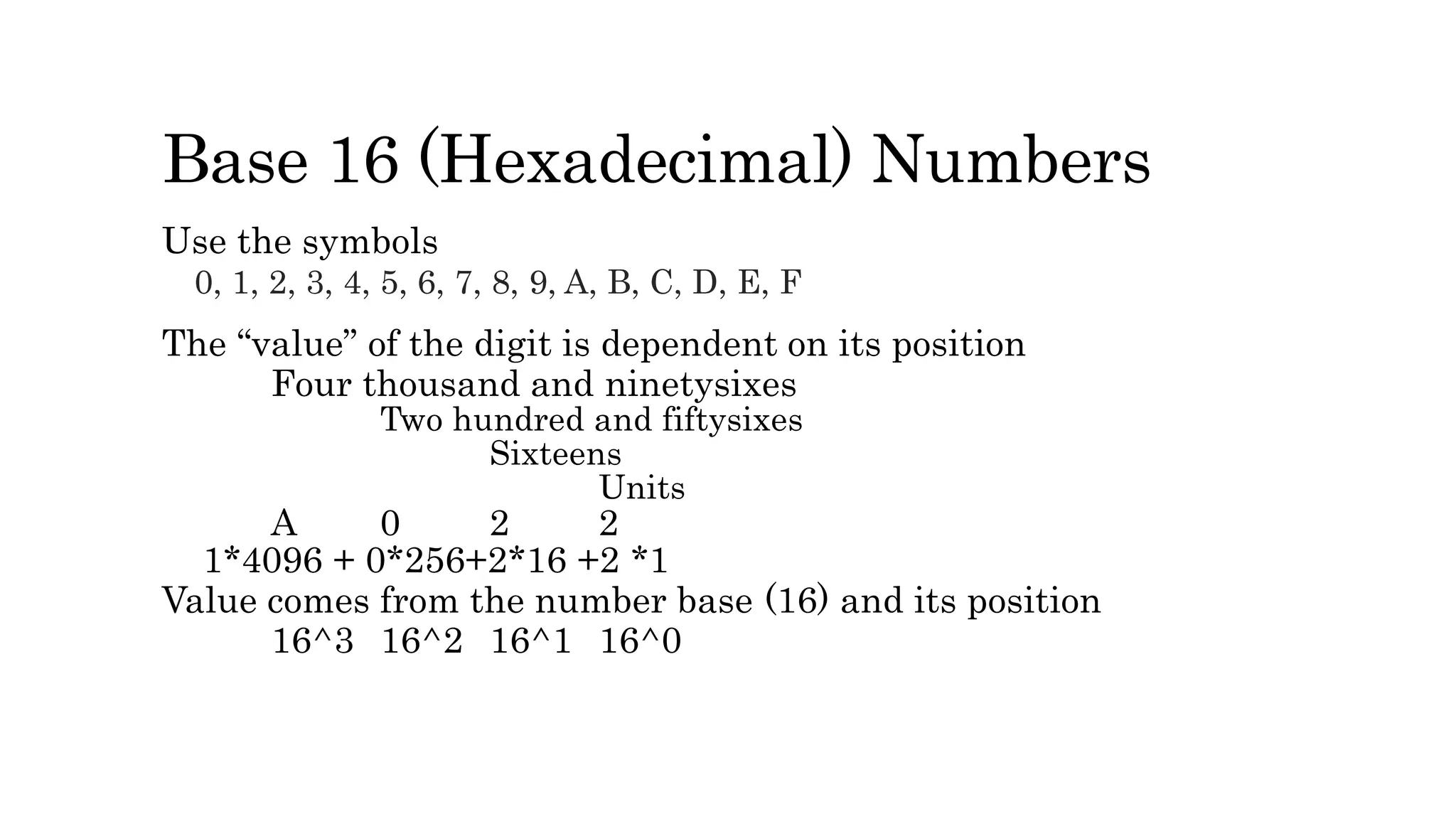 Number base conversion | PPTX