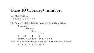 Number base conversion (it) | PPT