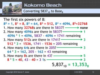 Number Base Basics | PPTX