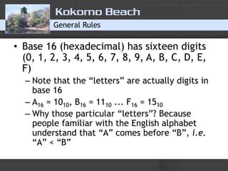 Number Base Basics | PPTX