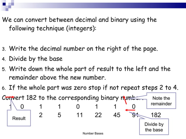 Number bases | PPT