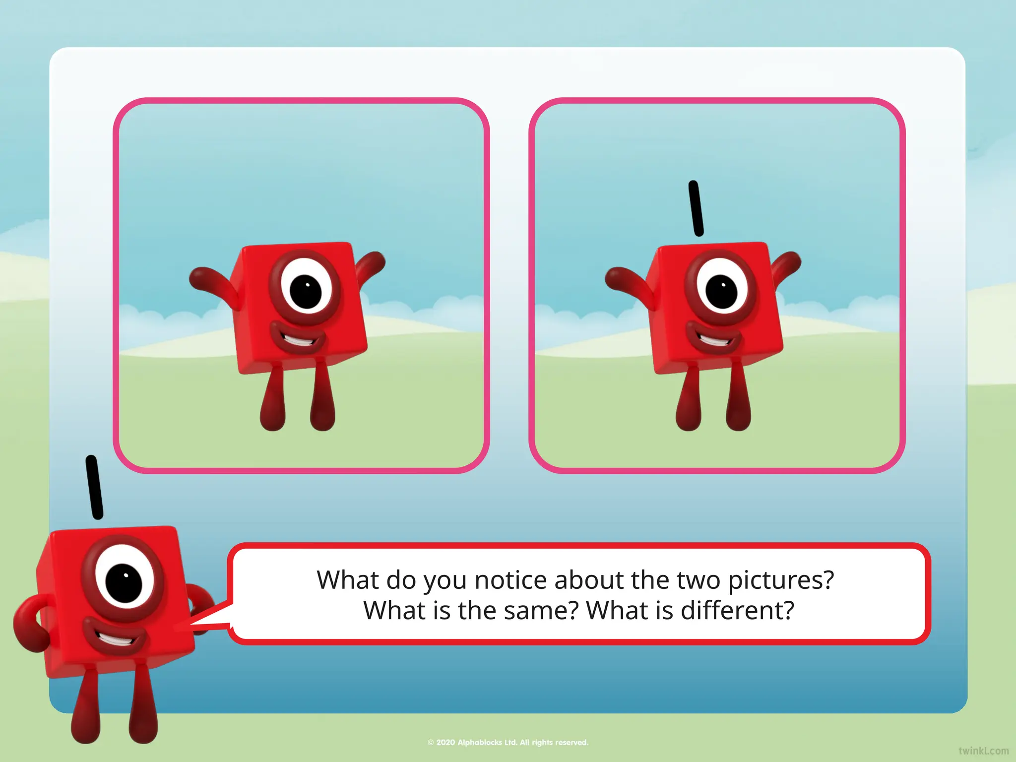 Numberblocks one for kids kindergarten k | PPTX