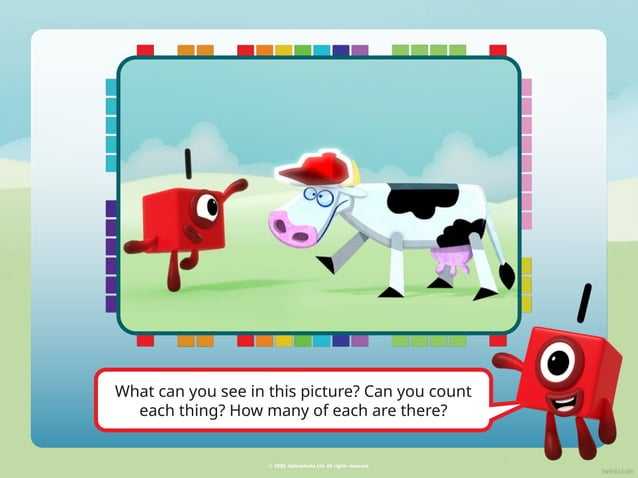 Numberblocks one for kids kindergarten k | PPTX