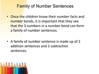 Number bonds | PPTX