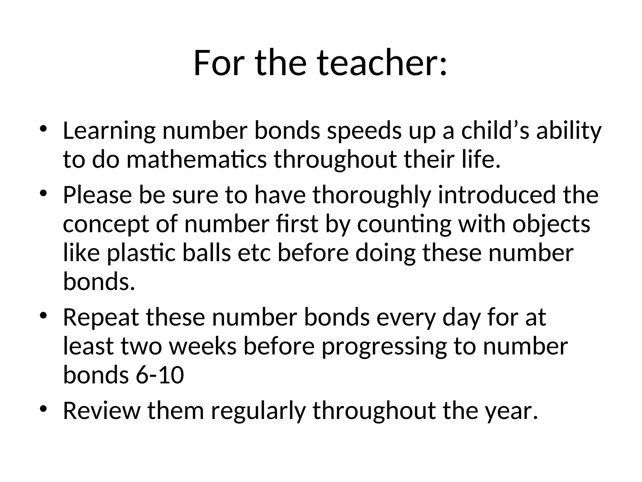 Number Bonds subtraction, teaching children to subtract using number bonds.ppt