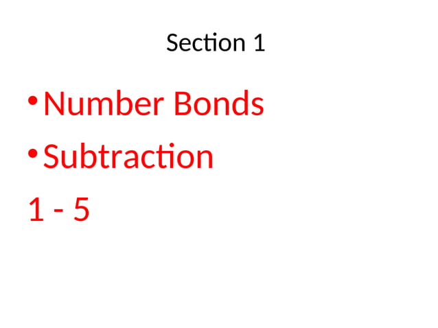 Number Bonds subtraction, teaching children to subtract using number ...