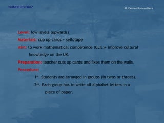Numbers cultural quiz | PPT