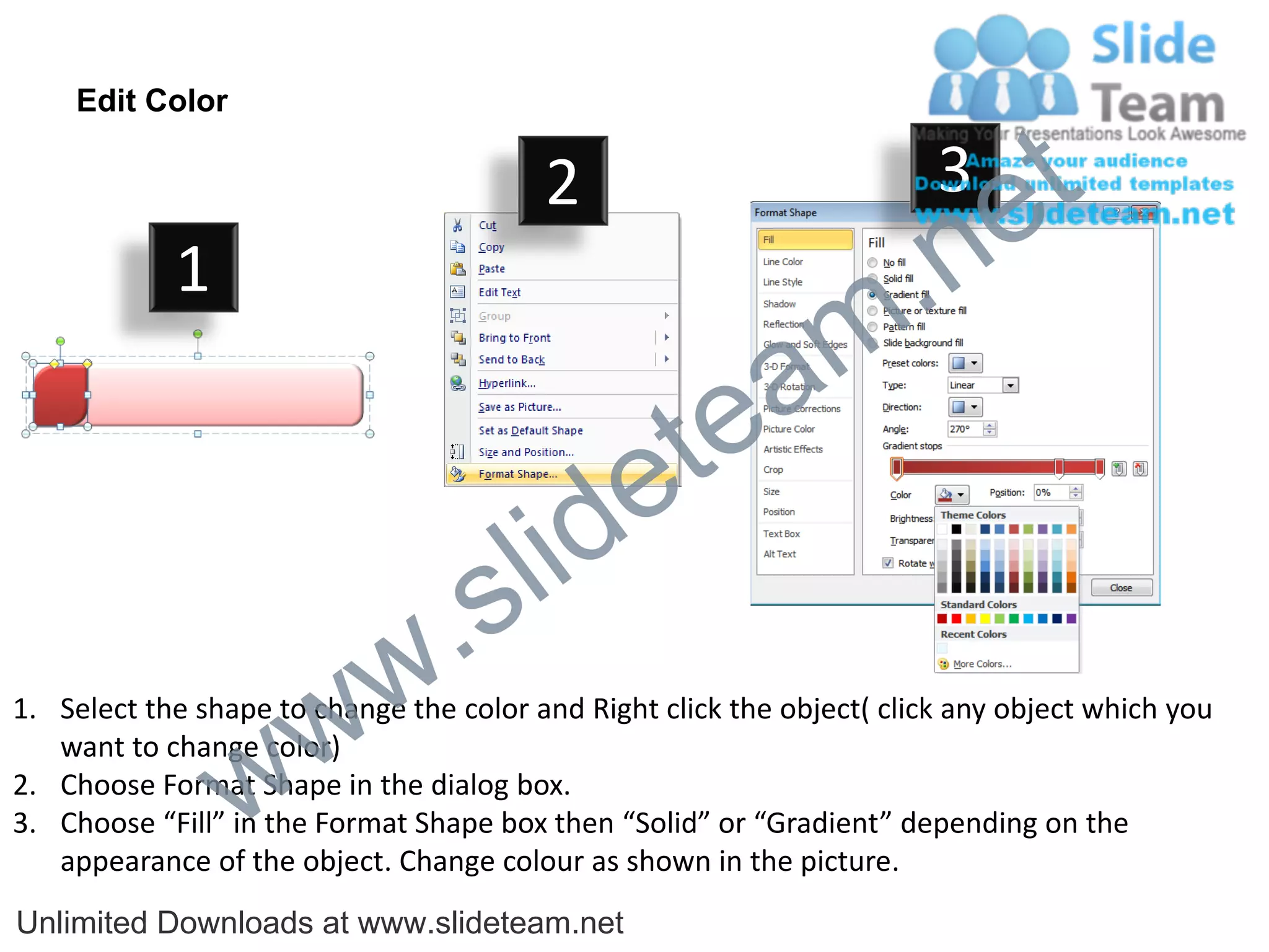 Numbered list powerpoint slides presentation diagrams templates | PDF