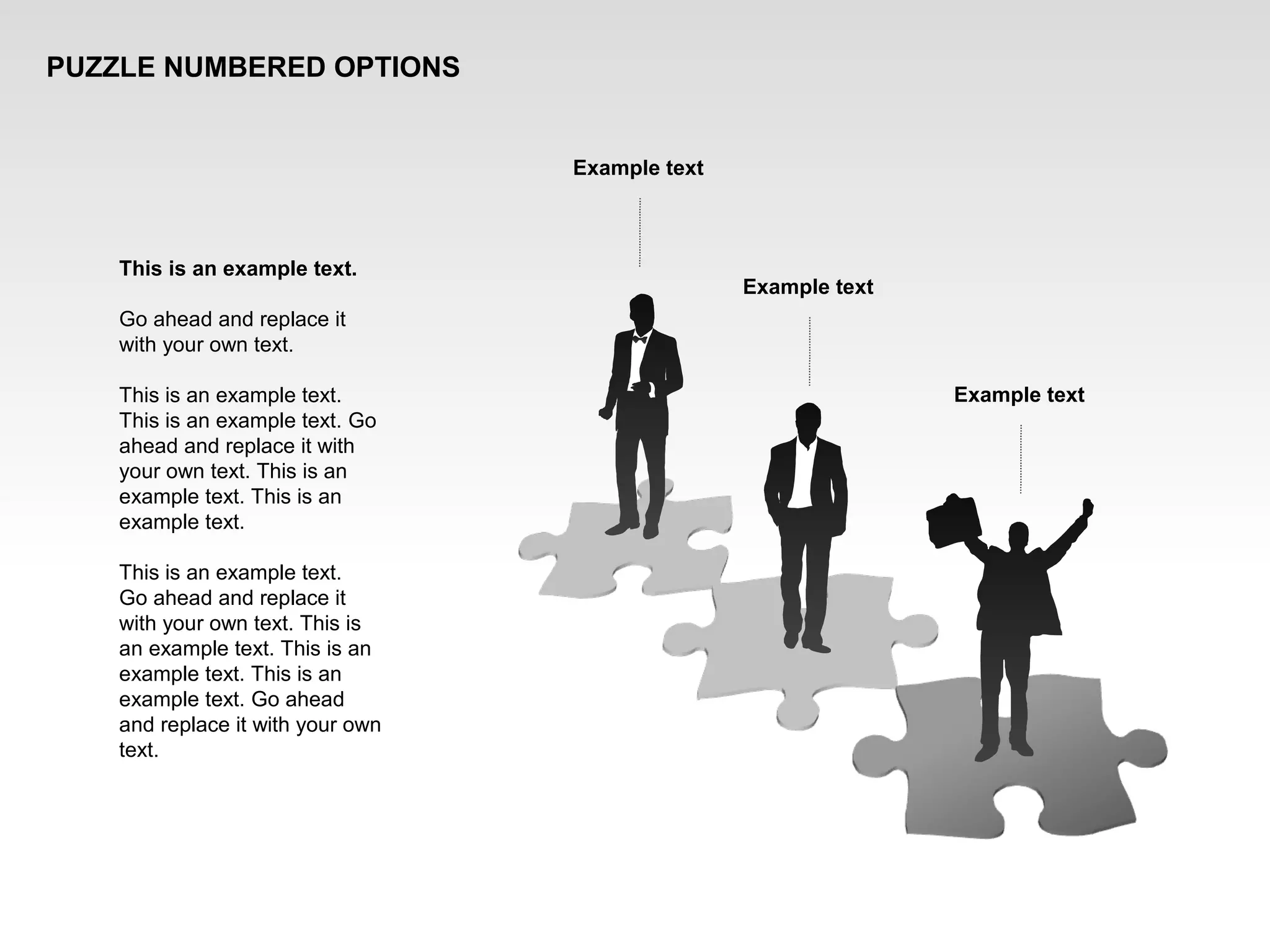 Numbered Puzzles Diagrams | PPT