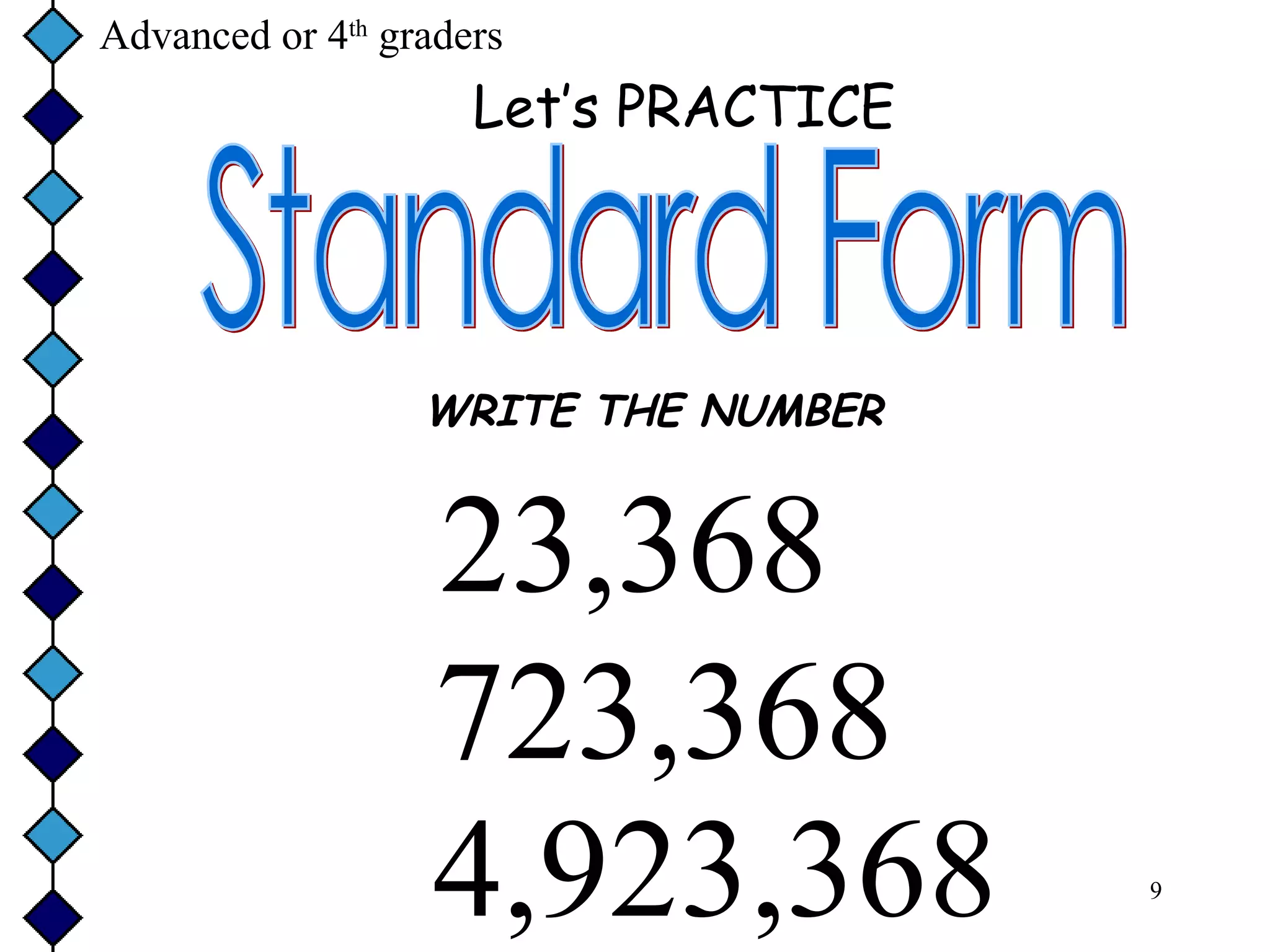 Forms of the numbers | PPT