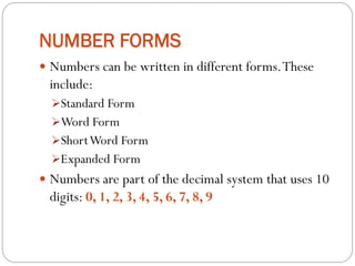 Mathematics for 6th Grade: Numbers and Number Sense | PDF