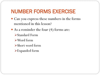 Mathematics for 6th Grade: Numbers and Number Sense | PDF