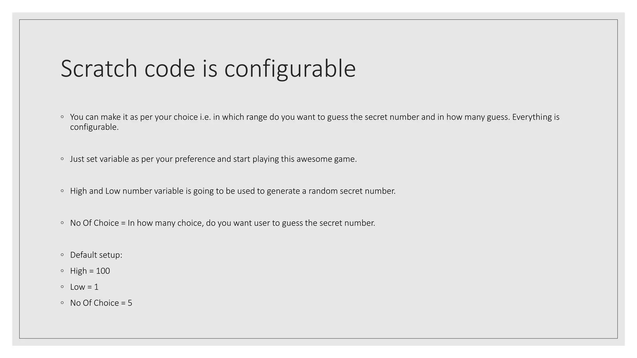 Number Guessing Game | PPTX | Programming Languages | Computing