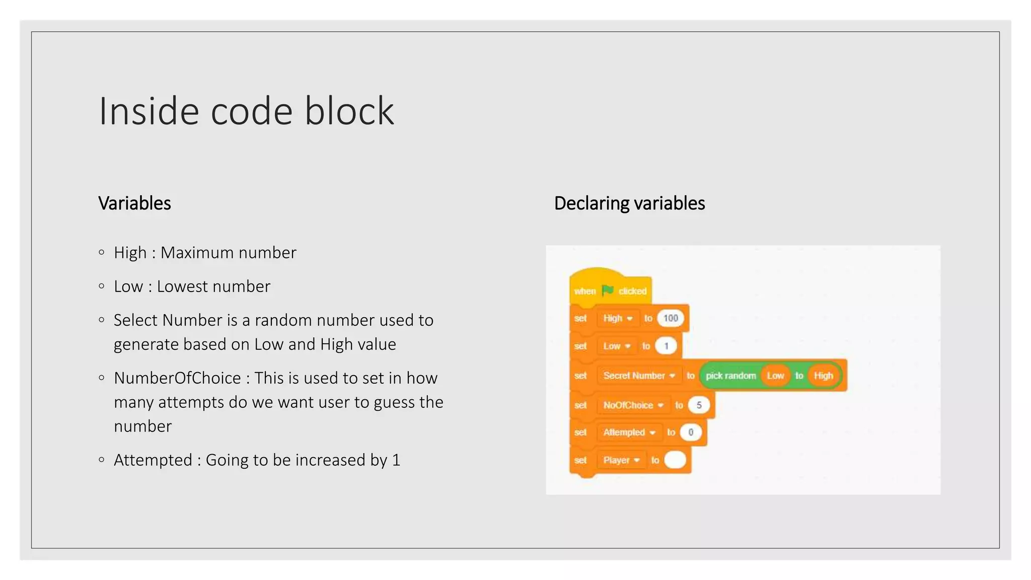 Number Guessing Game | PPTX | Programming Languages | Computing