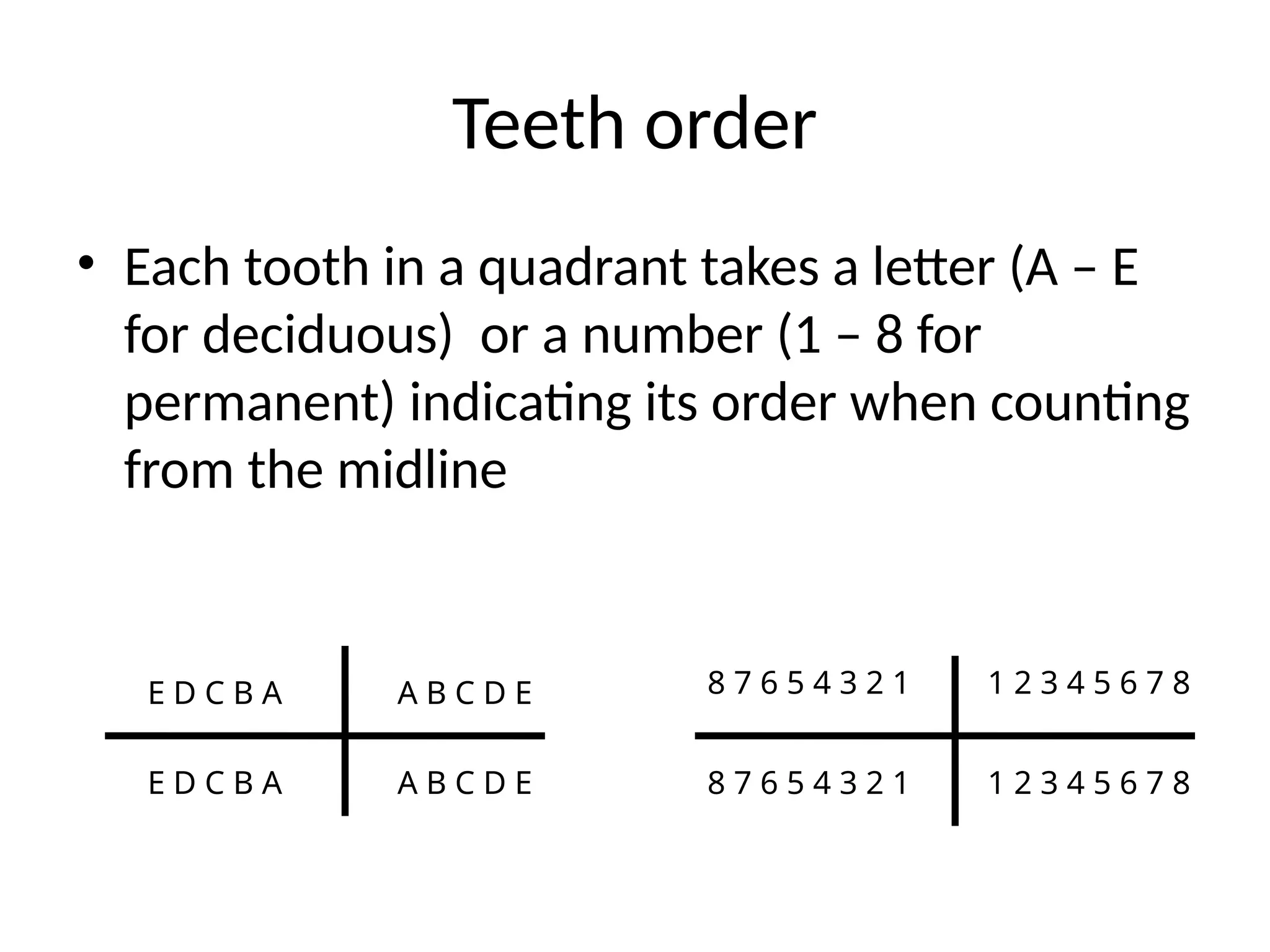 Tooth numbering system for BDS students.pptx