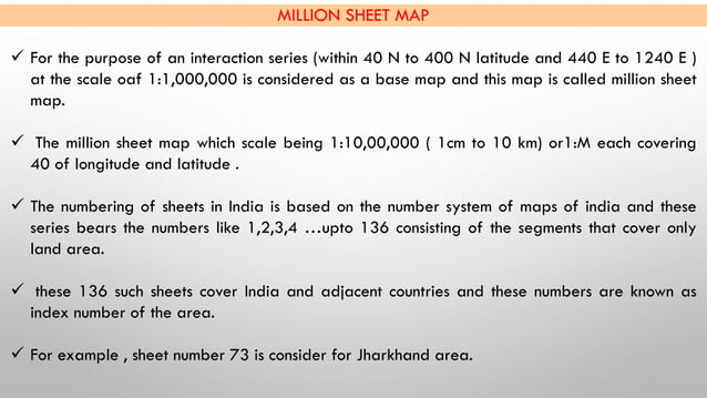 Numbering System of Indian SOI Topographical Sheets.pdf | Geography ...