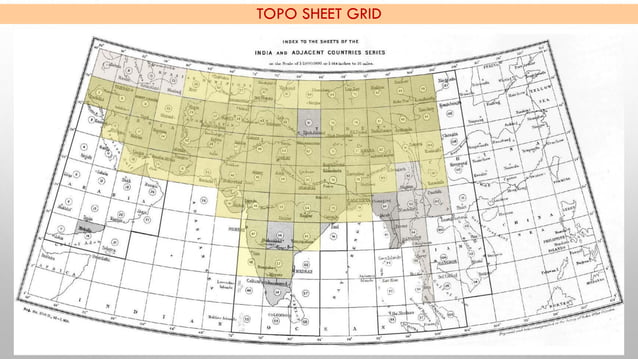 Numbering System of Indian SOI Topographical Sheets.pdf | Geography ...