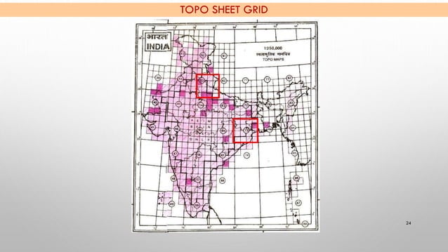 Numbering System of Indian SOI Topographical Sheets.pdf | Geography ...