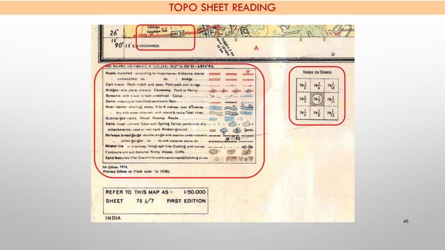 Numbering System of Indian SOI Topographical Sheets.pdf | Geography ...