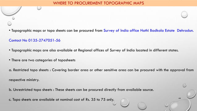Numbering System of Indian SOI Topographical Sheets.pdf | Geography ...