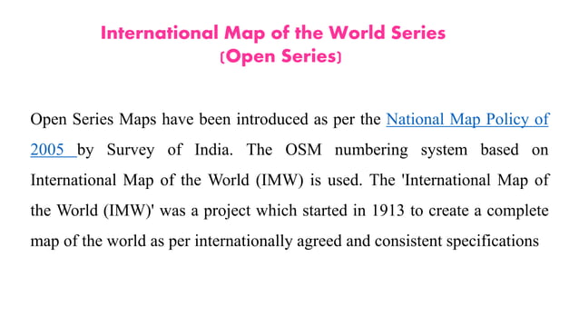 Numbering system of topographical map | PPTX | Geography | Science
