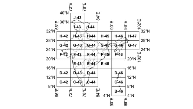 Numbering system of topographical map | PPTX | Geography | Science