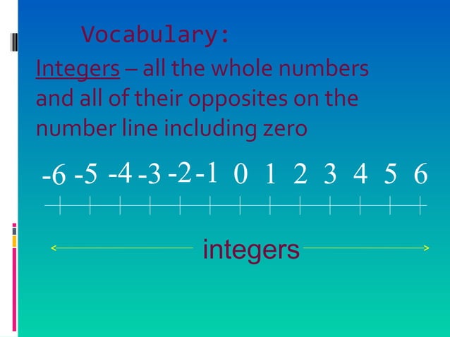 Numberline notes | PPT | Programming Languages | Computing