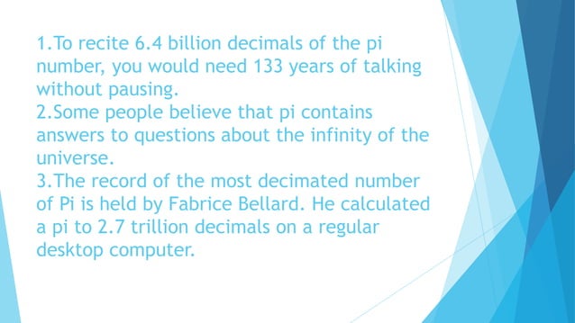 Number pi | PPT