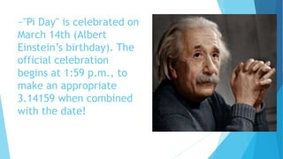 Number pi | PPTX | Physics | Science