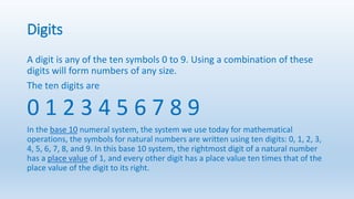 Number – place value | PPTX