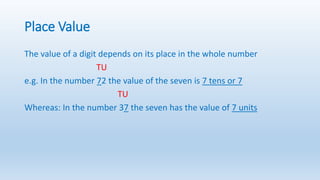 Number – place value | PPTX